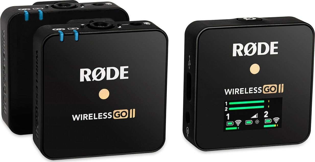 Беспроводной петличный микрофон RODE Wireless GO II, цвет черный