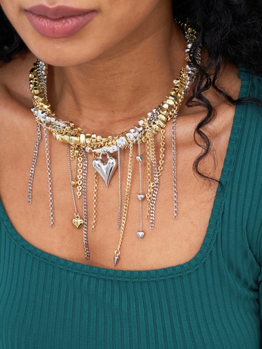 Колье, гематит