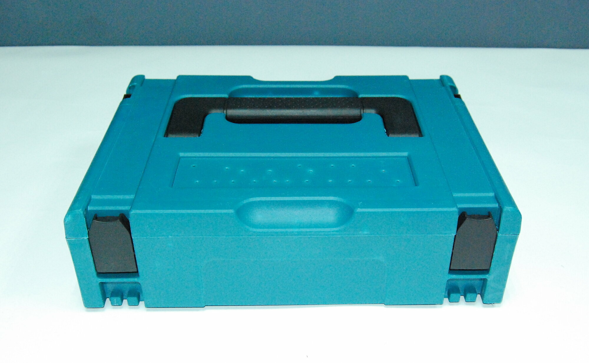 Кейс Makpac 295x395x105 мм, пластиковый замок, 1 отсек, голубой