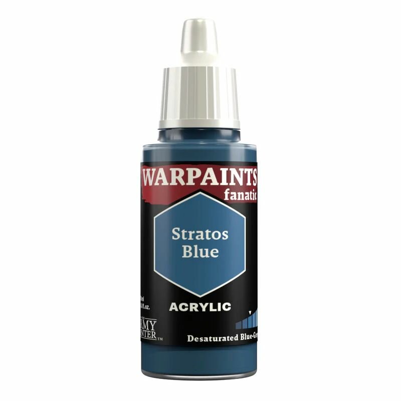 Акриловая краска Army Painter Warpaints Fanatic: Stratos Blue