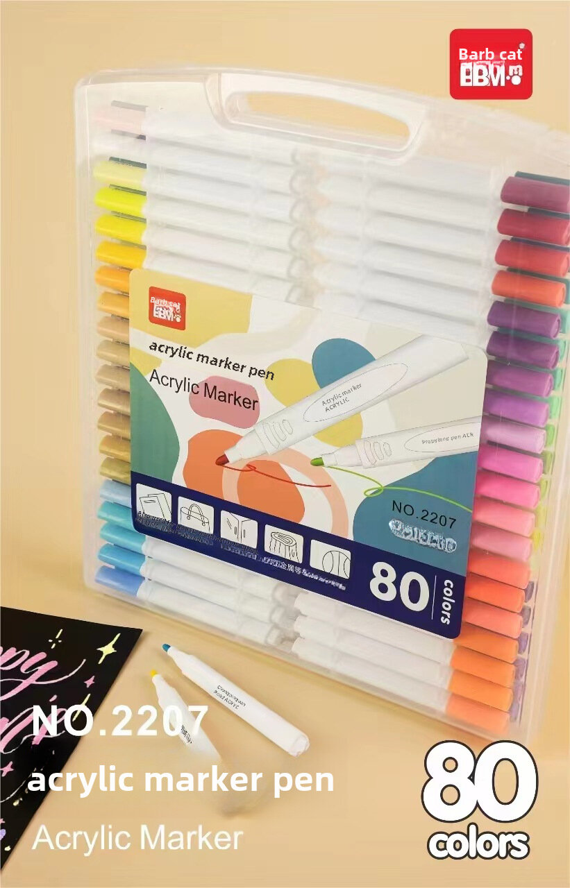 Акриловый маркер "Набор 80 цветов", 24/36 цветов