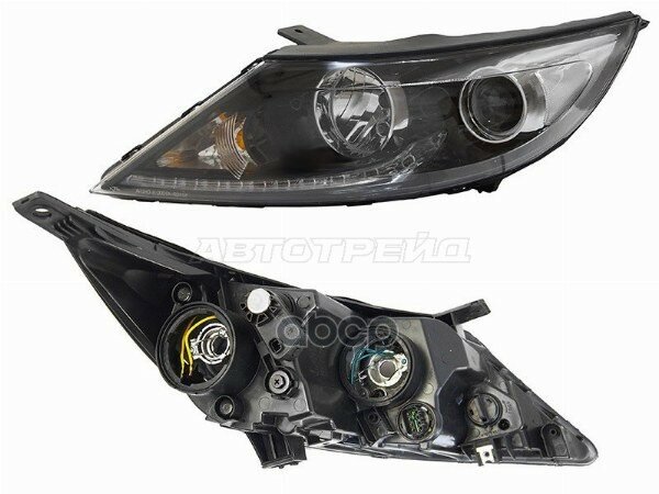 Фара KIA SPORTAGE III 14-16 LH диодная полоса Sat арт. ST2231140L