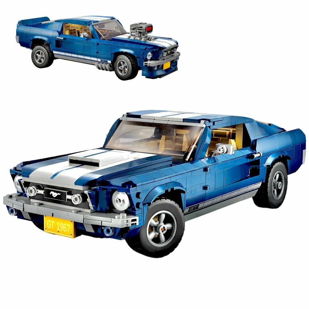 Конструктор Техник набор "Форд Мустанг" 1471 деталь, спортивная машина technology ( модель racing спорткар / лего совместимый expert / ламба technic большой подарок для мальчиков )