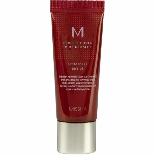 BB-крем MISSHA Perfect Cover, EX Тональный, SPF42/PA, тон 21, 20 мл