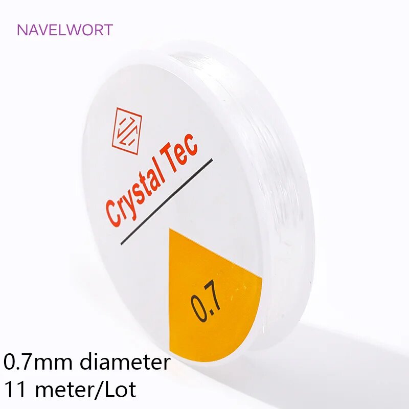 Хрустальная нить NAVELWORT для бижутерии 0.7 mm-11m