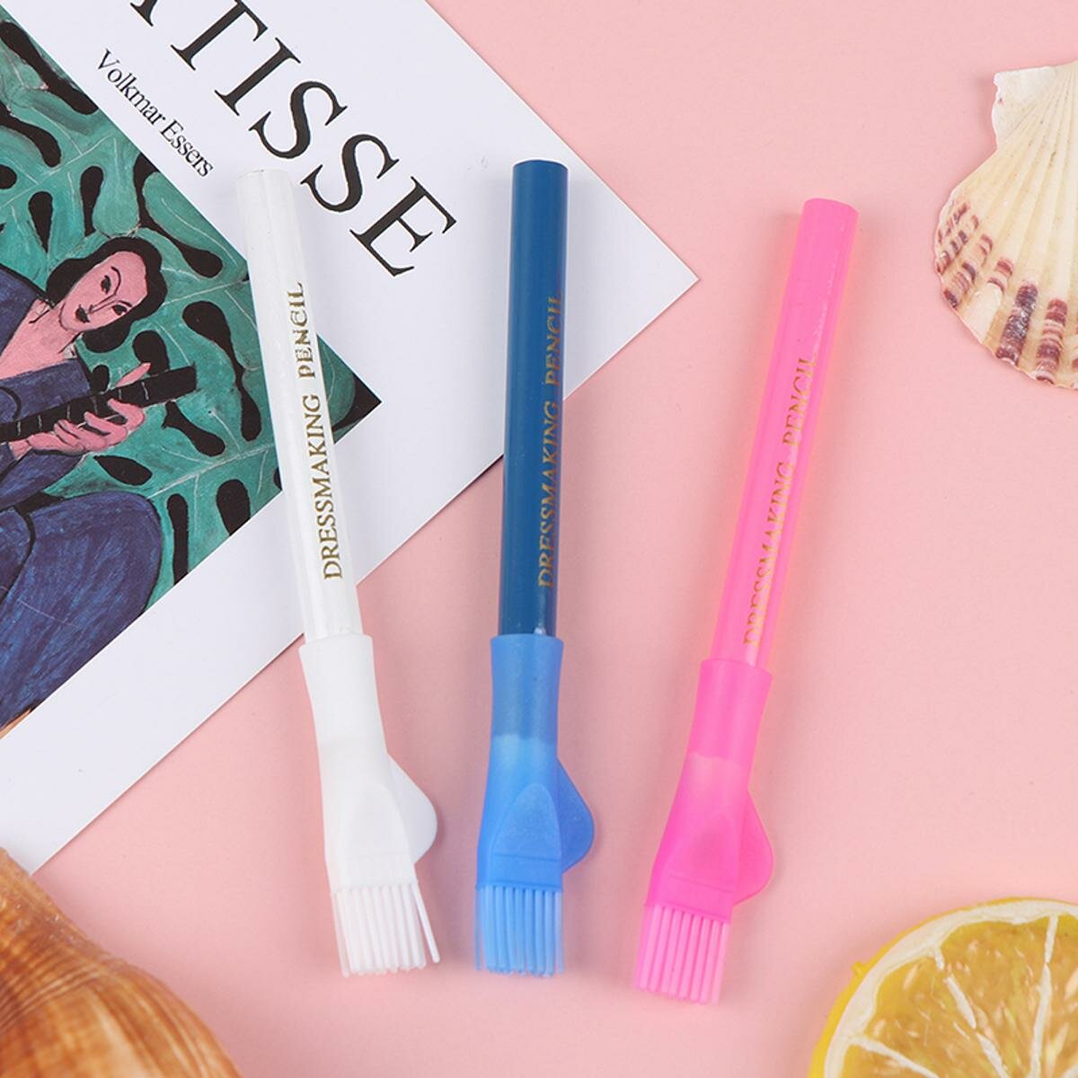 3 шт. Портновские меловые карандаши для маркировки ткани и обводки временный швейный инструмент