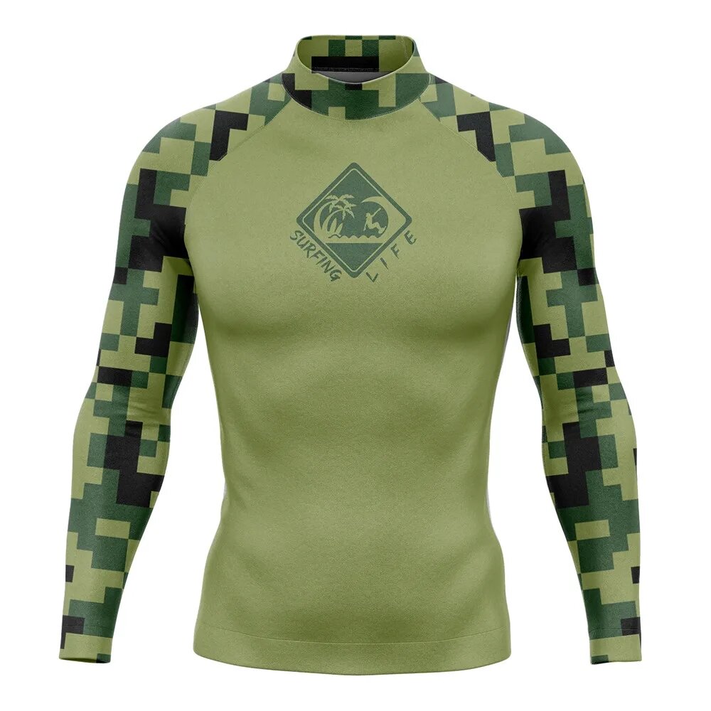 Мужские рашгарды для серфинга Lycra XXXL, 5