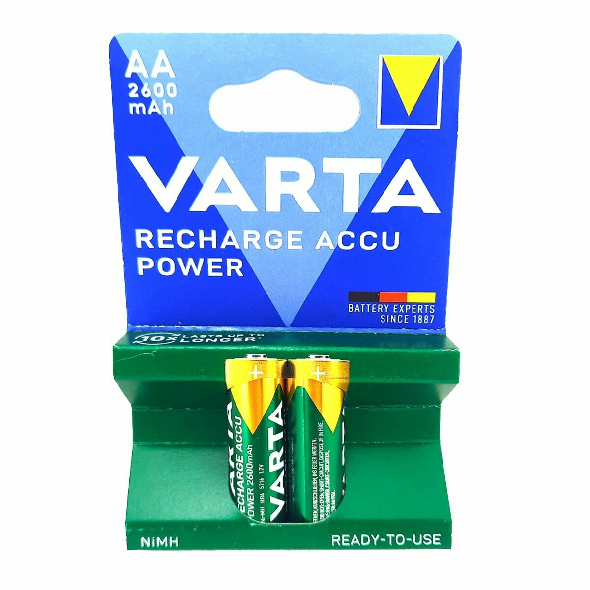 Аккумуляторы (2шт) VARTA HR6 AA Ni-MH 2600mAh 5716
