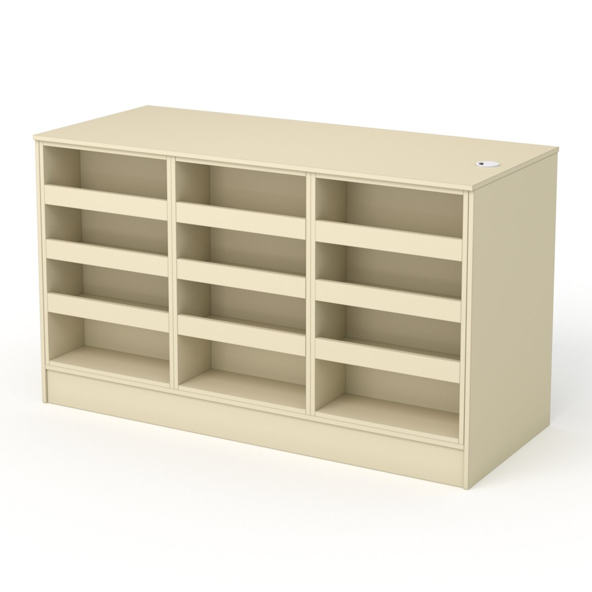 Кассовый стол "ривьера" №2Г, Крем Вайс. Производитель товара - компания Westcom.