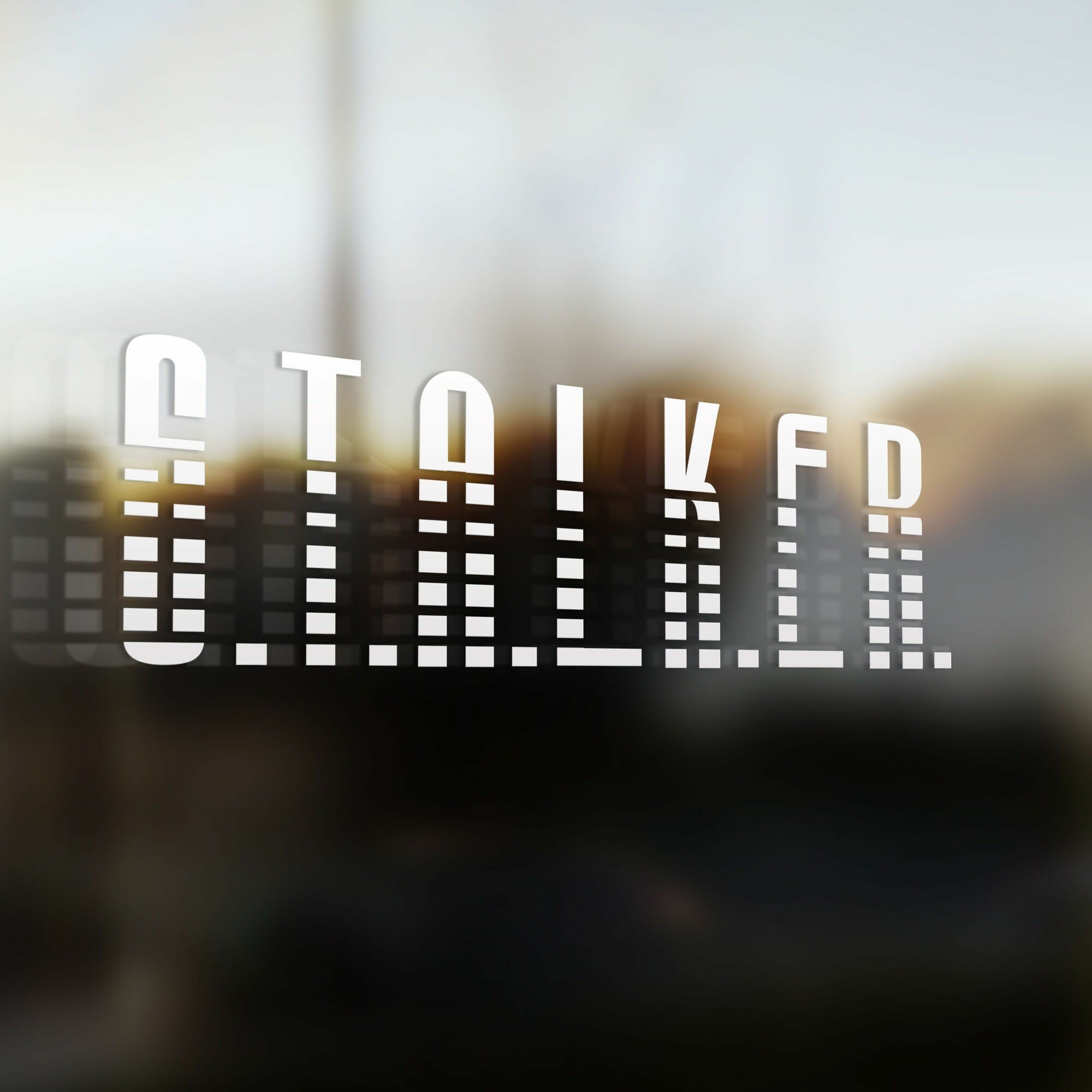 Наклейка на авто Сталкер 25x8