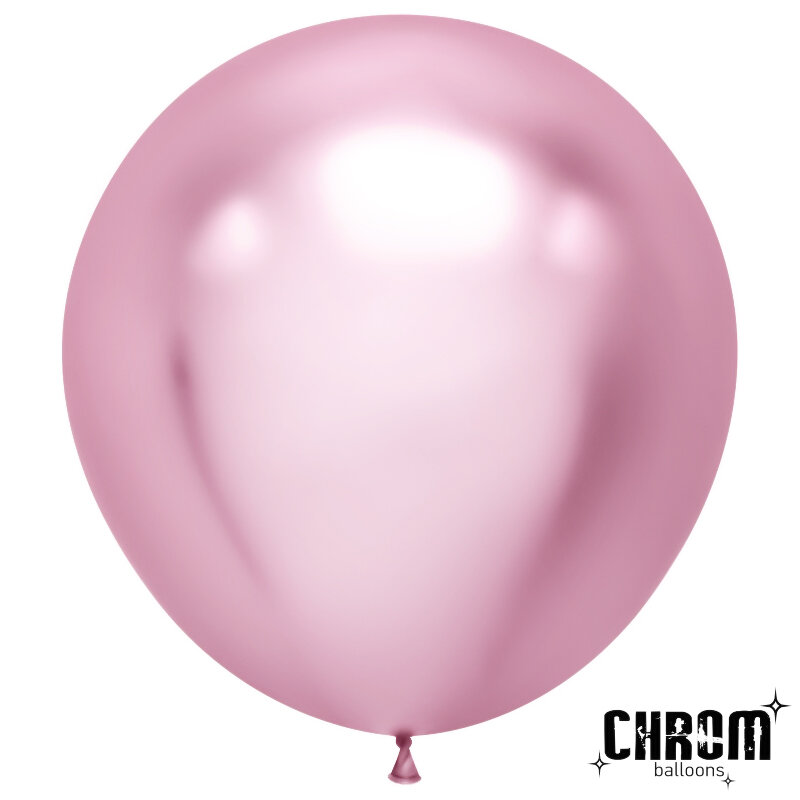 Шар воздушный Дон Баллон без рисунка, сиреневый, хром, 36' 91 см