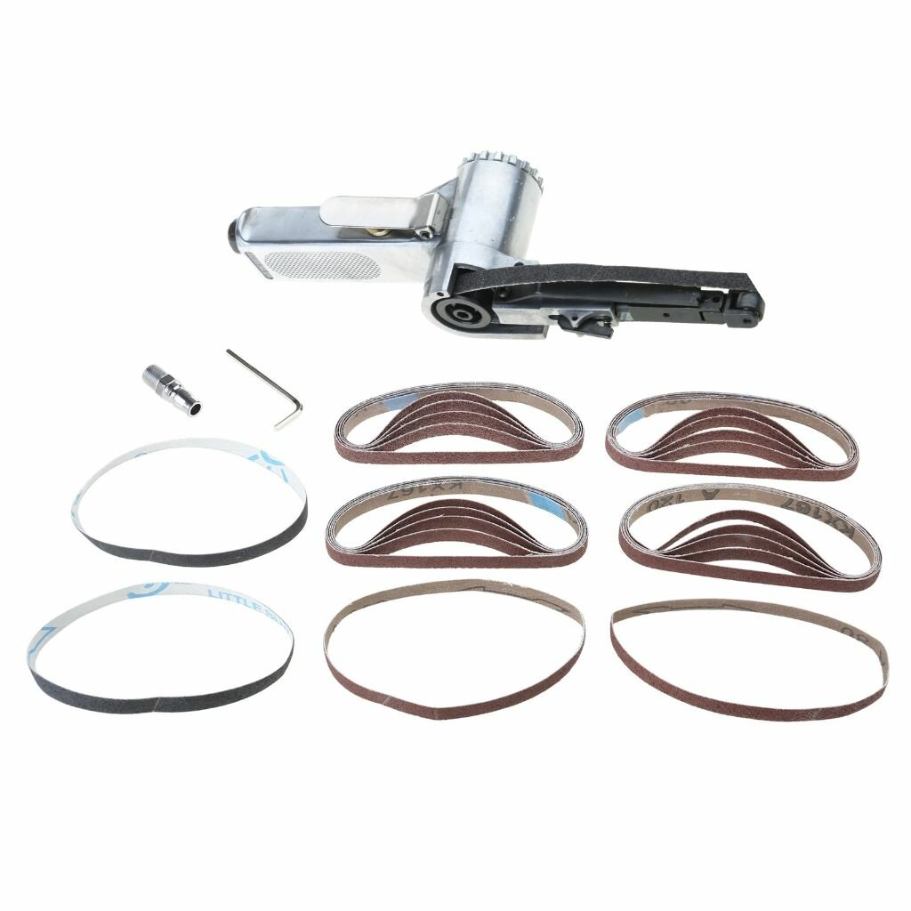 Пневматическая ленточная шлифовальная машина со стальным воздушным компрессором и шлифовкой