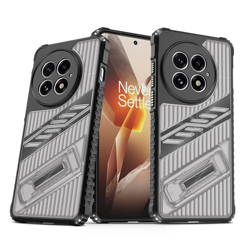 Чехол для OnePlus 13 / Ван Плюс 13 / Оне Плас 13, глянцевая поверхность, пластик, защита камеры, ударопрочный, OnePlus, OnePlus 13, чехол-кардиомонитор, dark grey, zhansheng OnePlus 13