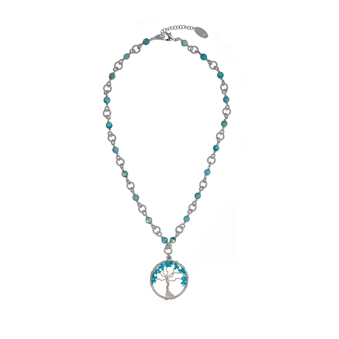 Колье, агат