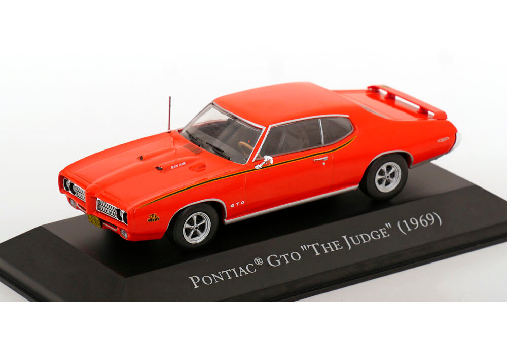 Модель коллекционная ALTAYA Pontiac gto the judge 1969 orange