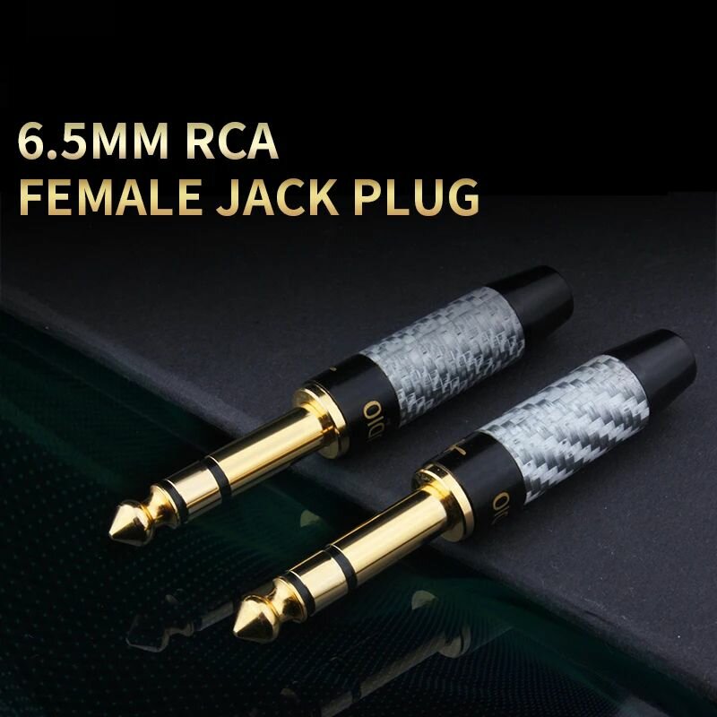 6,5 мм стерео разъем 1/4 штекер к гнезду RCA аудио усилитель микрофон аудио динамик усилитель