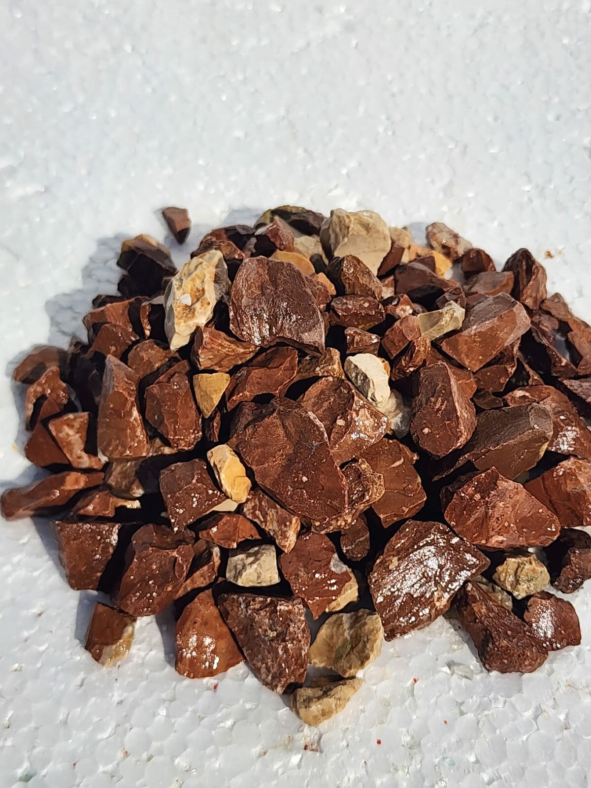 Грунт "Крошка мраморная Розовая", для декора, террариум/аквариум, фракция 10-20мм, 10кг