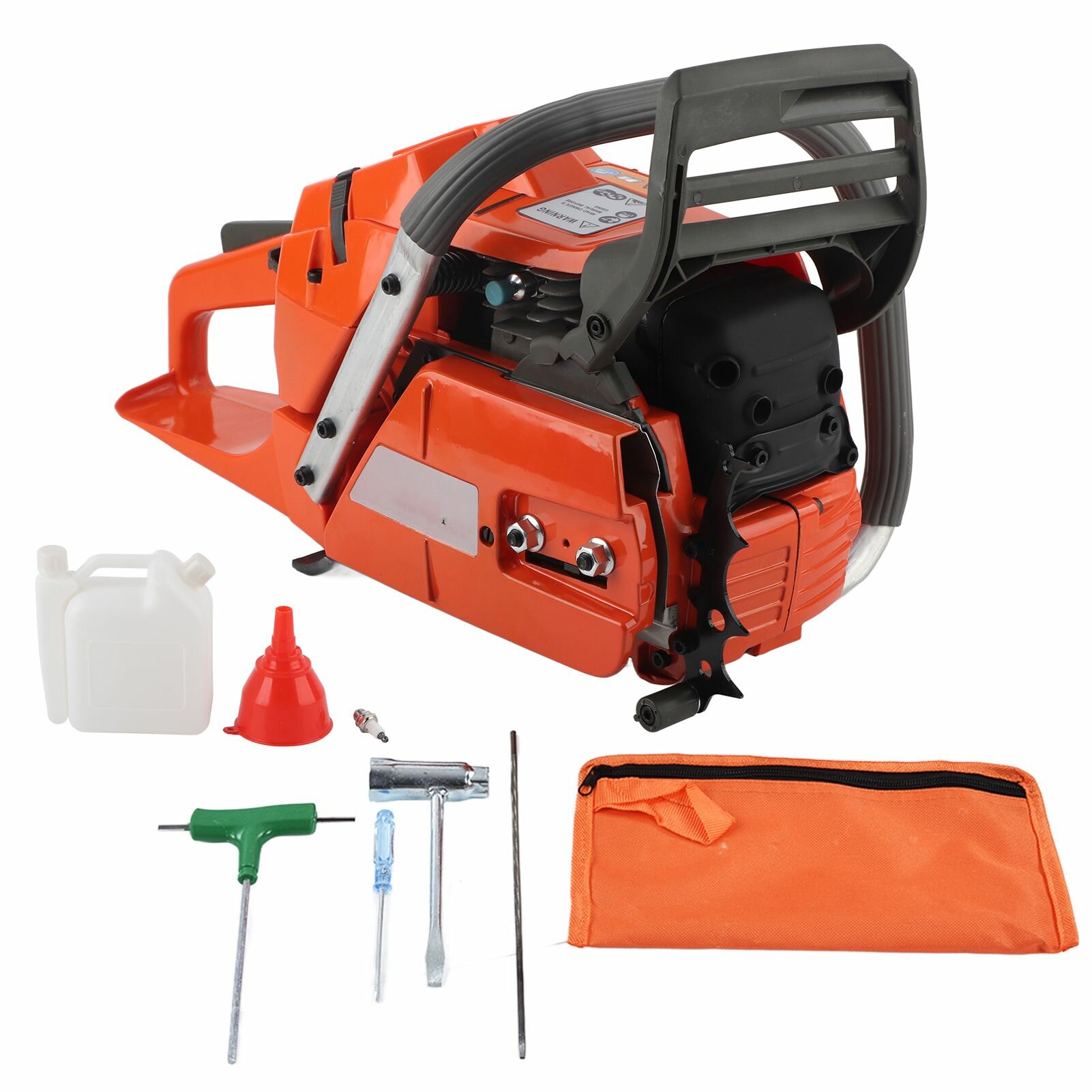 Бензиновая головка для бензопилы 2-тактная 3,4 кВт 65,1 см с частотой вращения 9300 об/мин для садовых работ