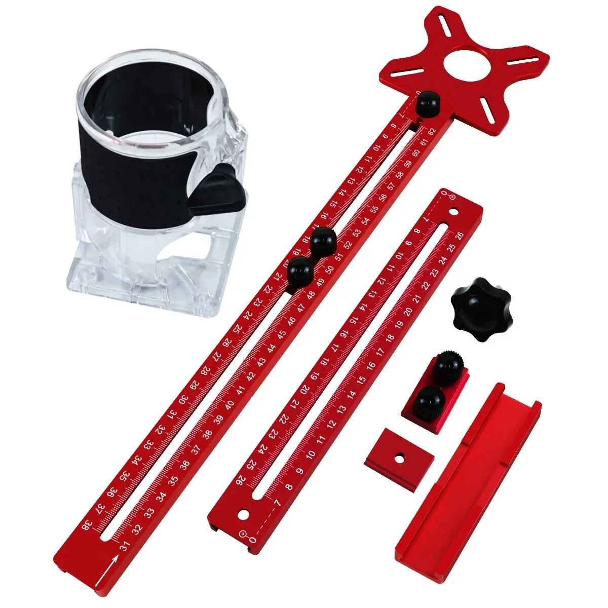 Wnew Алюминиевый кронштейн для фрезерных канавок 3 в 1