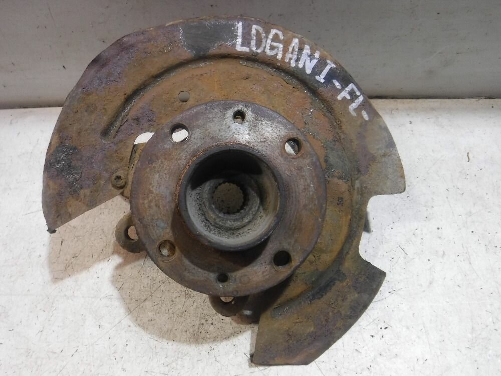 Кулак передний левый Renault Logan 6001548865