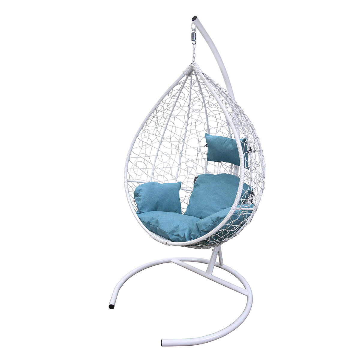 Кресло подвесное Garden story Сфера, 108 х 120 x 197 см, каркас белый