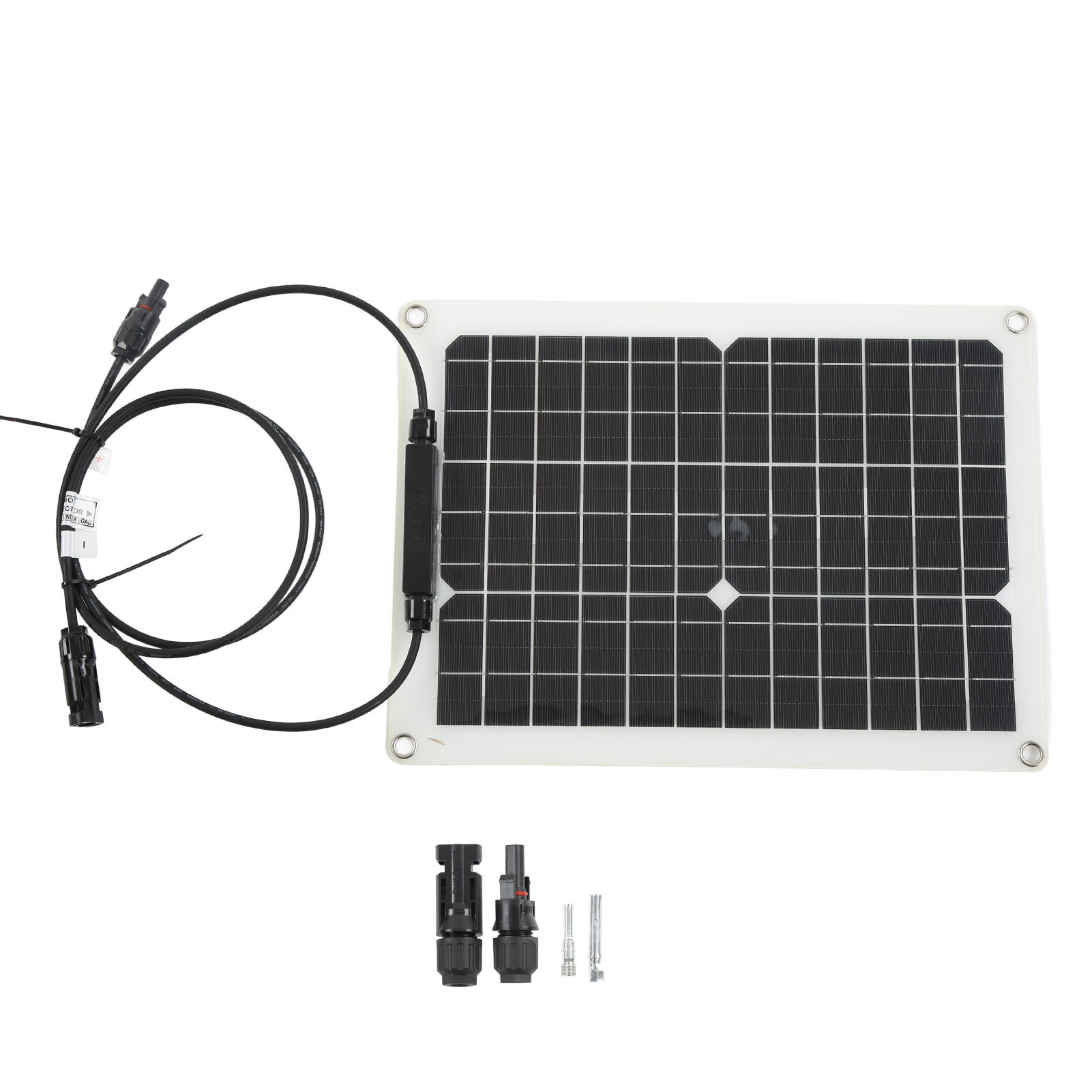 30W 18V Солнечная панель с монокристаллическим кремнием для зарядки на открытом воздухе и на яхте
