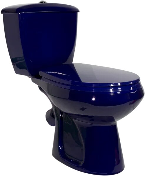 Унитаз-компакт напольный Оскольская керамика Элисса Антивсплеск 43355110202 с косым выпуском, российский