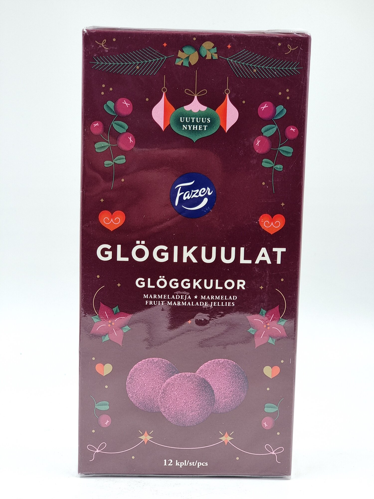 Мармелад Fazer Glogikuulat со вкусом глинтвейна 260 г (из Финляндии)
