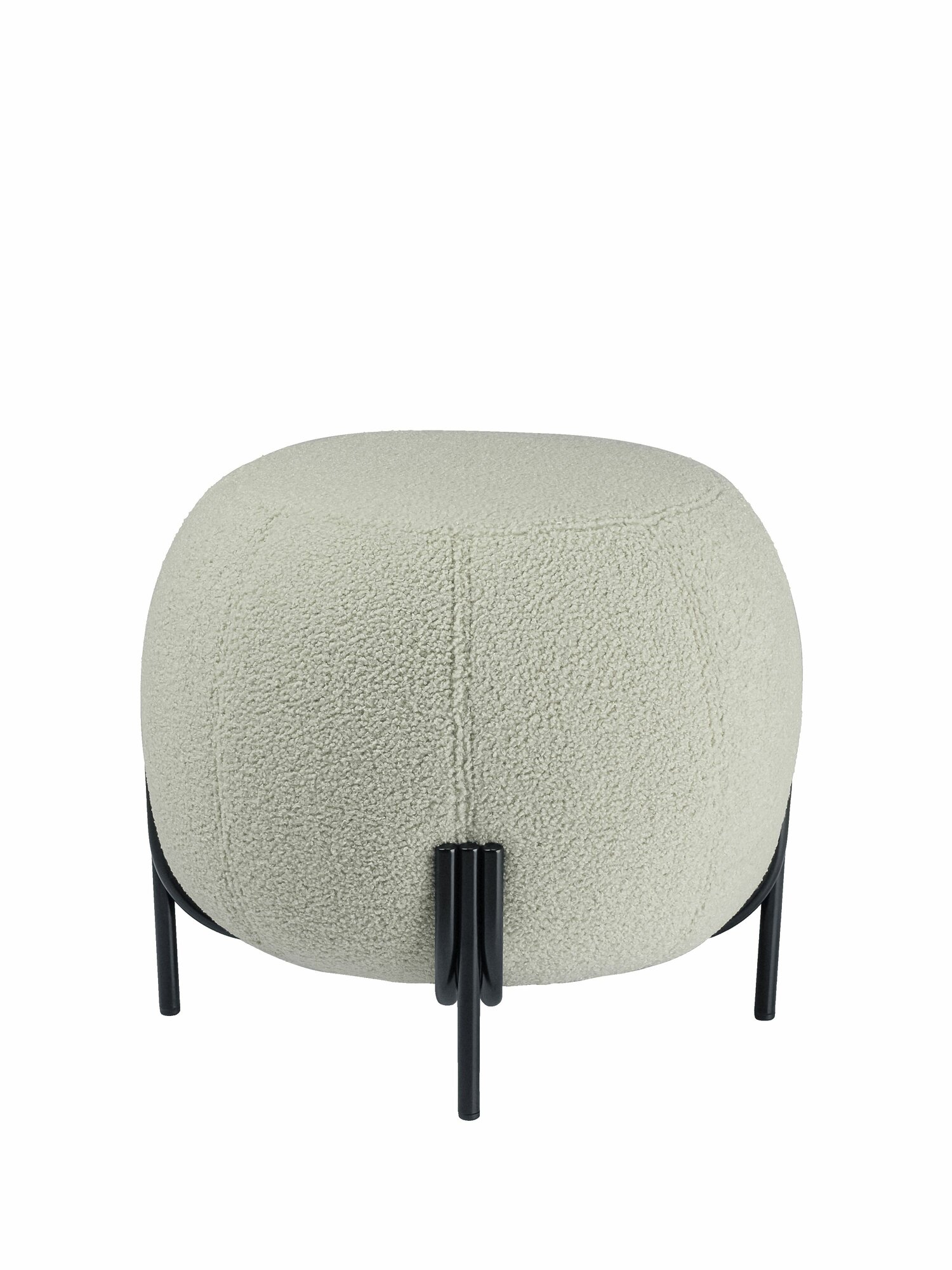 Пуф круглый Флойд шалфейный экомех HUSH 690