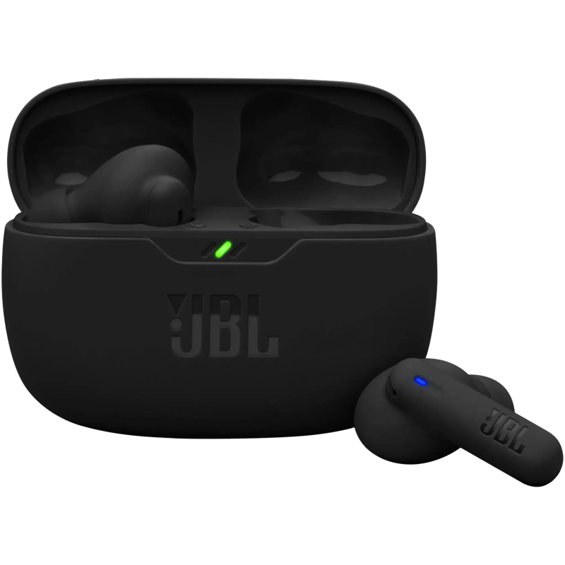 JBL Гарнитура JBL Wave Beam 2 JBLWBEAM2BLK, беспроводная, черный (Bluetooth) (ret)