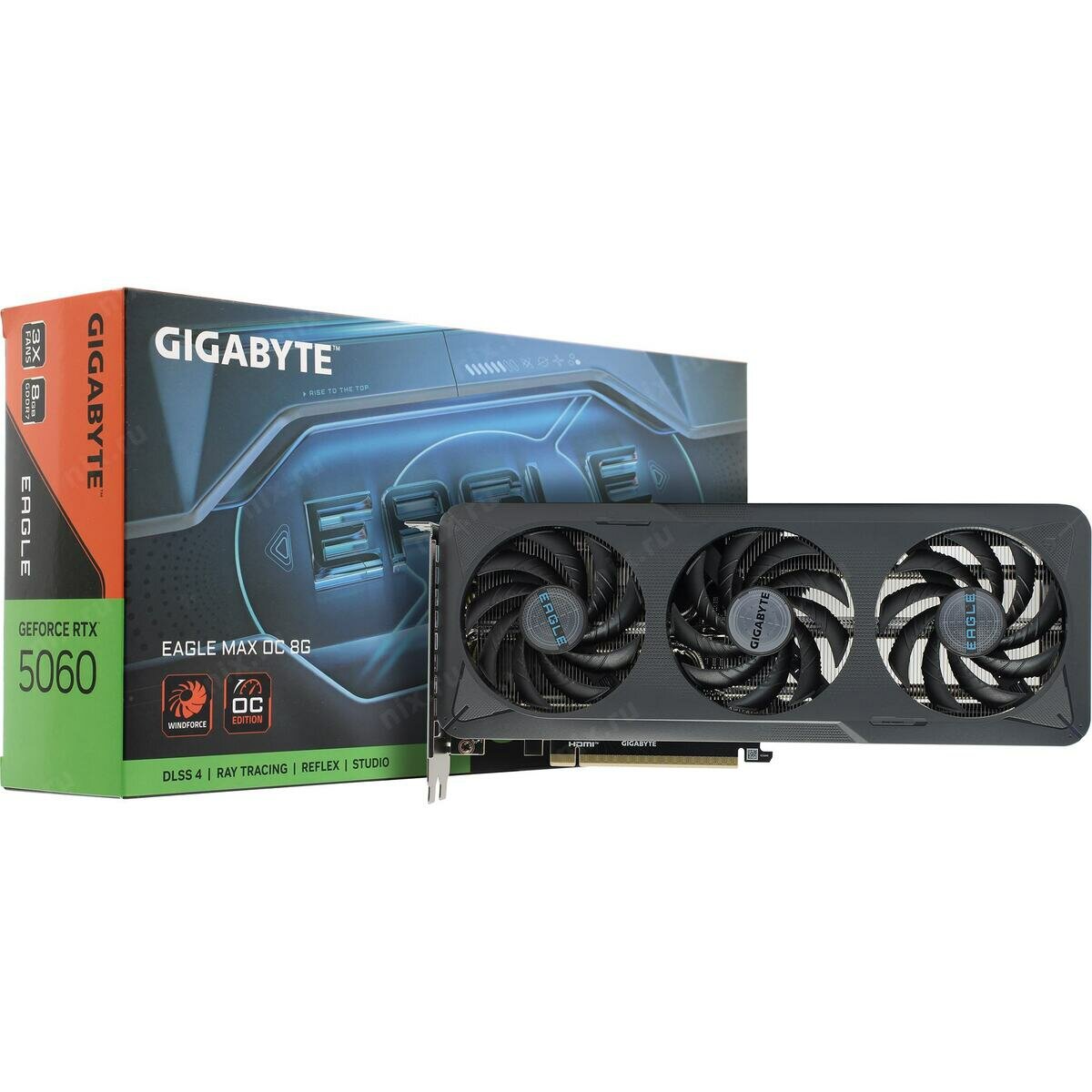 8Gb GDDR7 GIGABYTE GV-N5060EAGLEMAX OC-8GD Rev1.0 (RTL)HDMI+3xDP