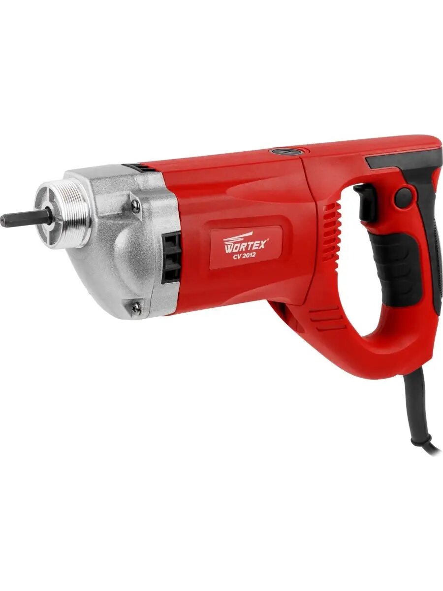 Вибратор глубинный WORTEX CV 2012 1200 Вт, 5000 об/мин, М42х1.5 (без вала, без наконечника) (CV201200029)
