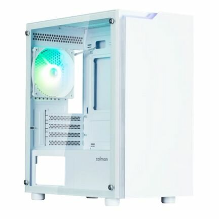 Компьютерный корпус ZALMAN T4 Plus (T4 Plus White) белый - Mini Tower, Micro-ATX, Mini-ITX, USB 2.0 Type-A