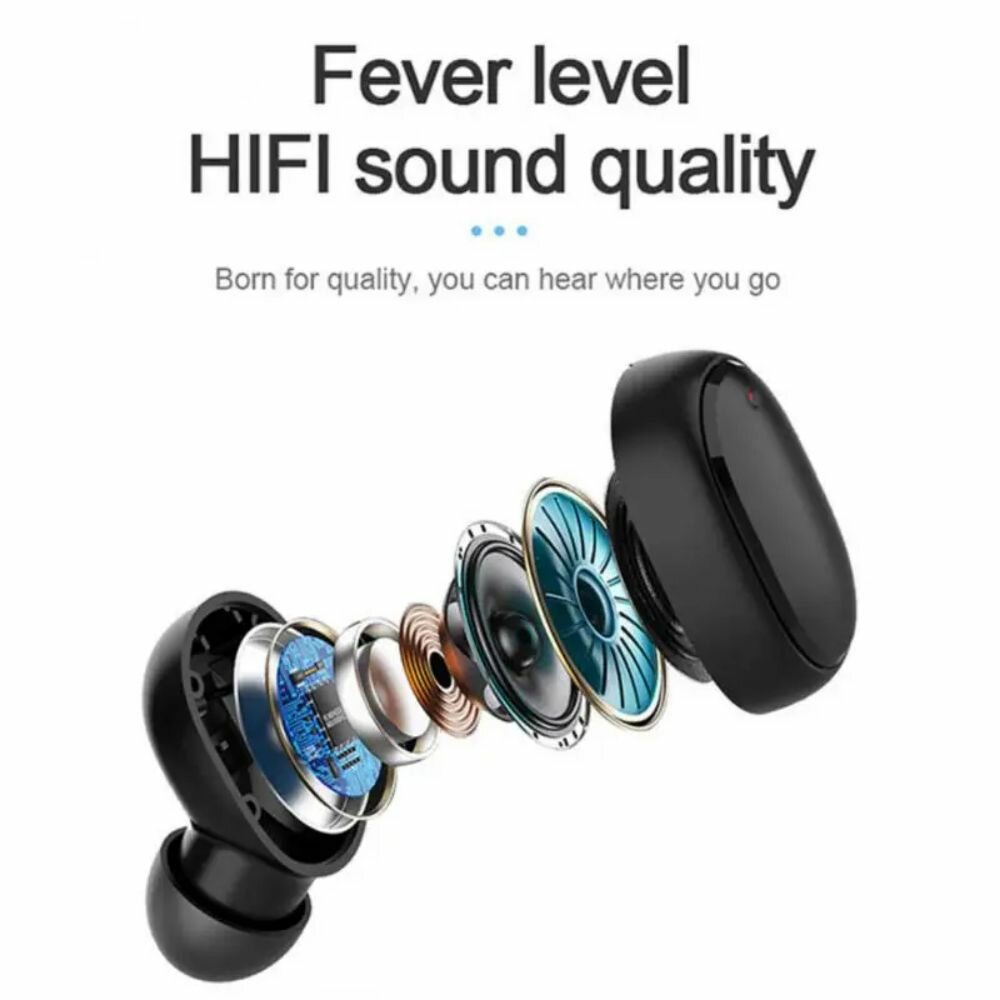 Новые беспроводные Bluetooth-наушники A6S TWS, спортивные внутриканальные наушники с микрофоном, мини-наушники-вкладыши, гарнитуры с шумоподавлением