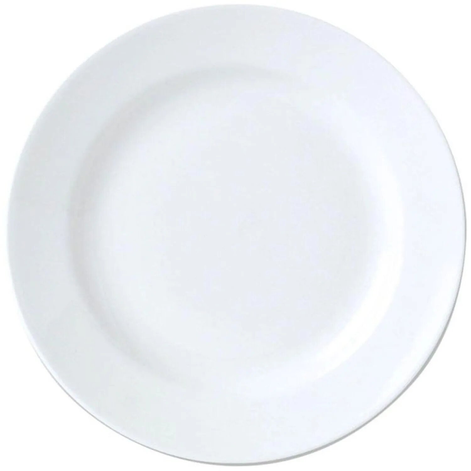 Тарелка мелкая 200 мм Белье Гладкий край 25шт/уп