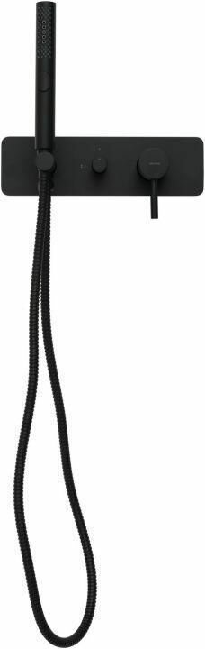Смеситель для душа Allen Brau Priority 5.31009-31 (с внутренней частью, 2 хода) черный матовый