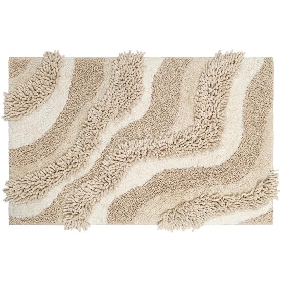Коврик для ванной Tkano Sands бежевого цвета из коллекции Ethnic, TK25-BM0003