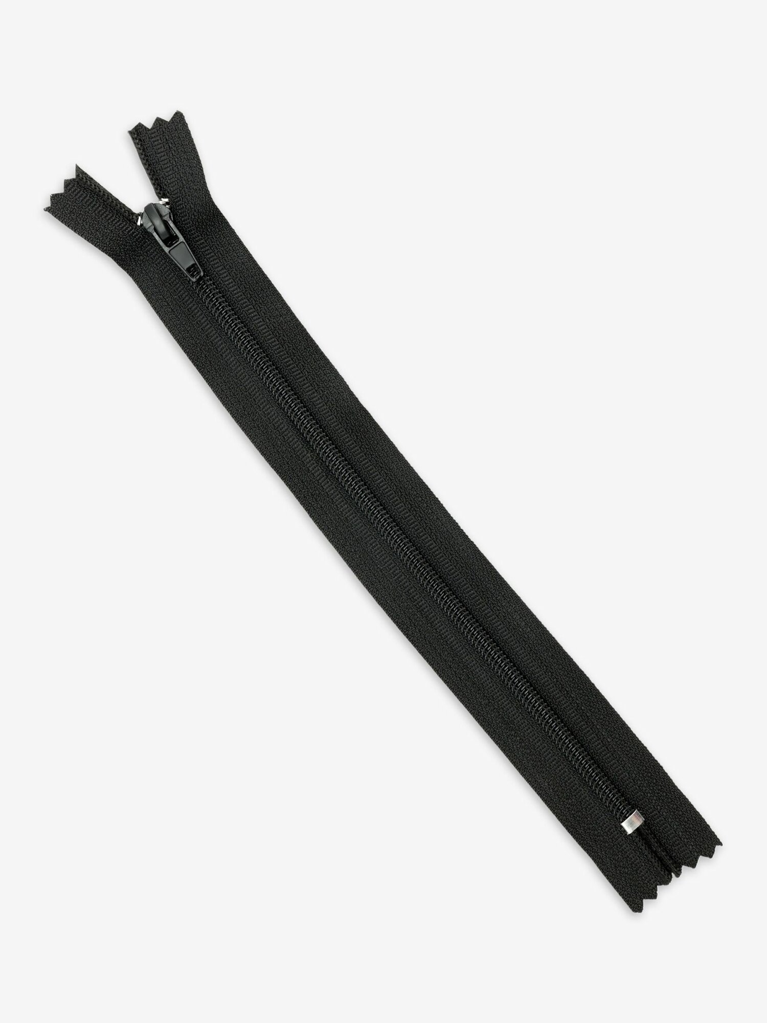 Молния 10 шт. в наборе Спираль , №4, неразъёмная, брючная, замок автомат, 20 см, чёрная