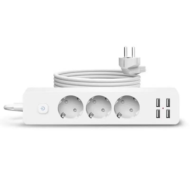 Сетевой фильтр Xiaomi Mi Power Strip Global 3xUSB XMCXB04QM (White).