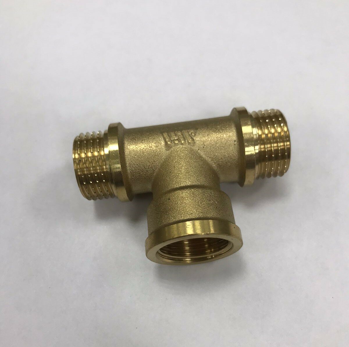 Тройник , латунь, для труб 3/4", ш./г./ш. дюйма, резьба, соединение, 1 шт.