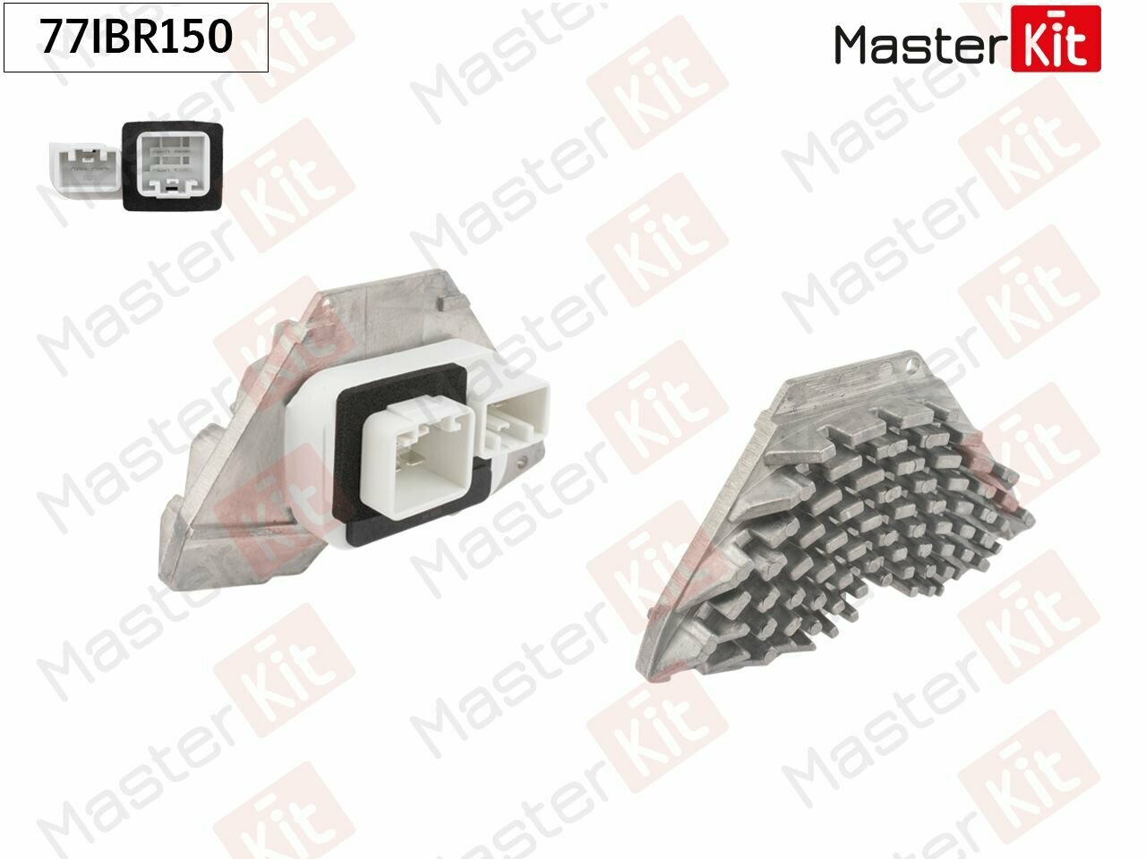 Резистор вентилятора Volvo S60 I 384/XC90 I 275 2000 - 2015 MasterKit 77IBR150