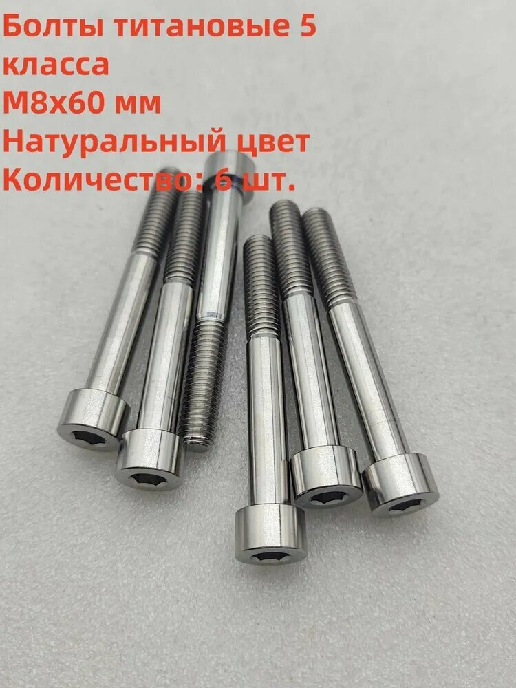 Болт 60 мм, 6 шт.