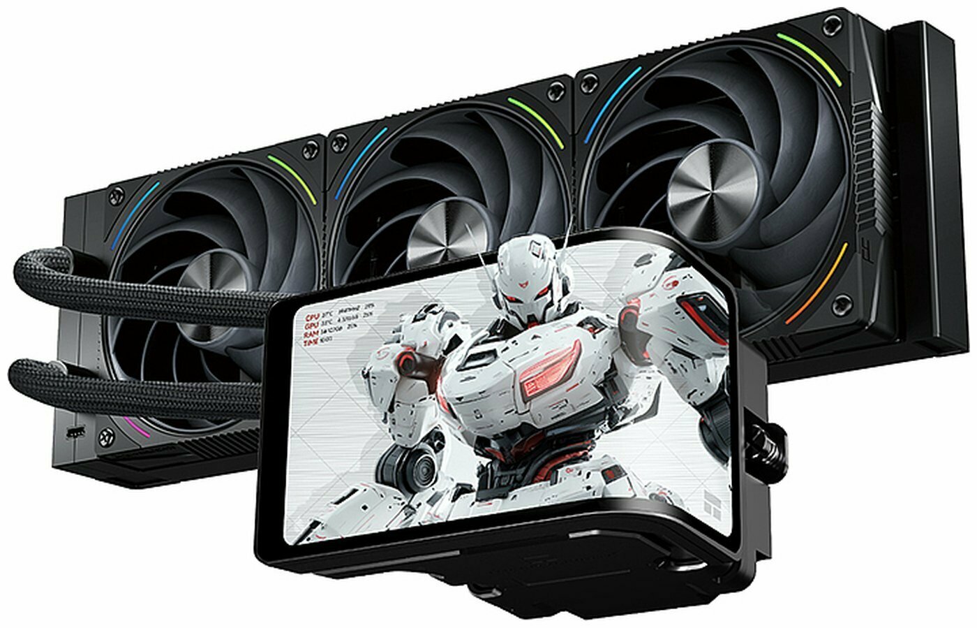СЖО для процессоров Thermalright Wonder Vision 360 Turbo (W-VISION-TURBO-BL-360-ARGB)