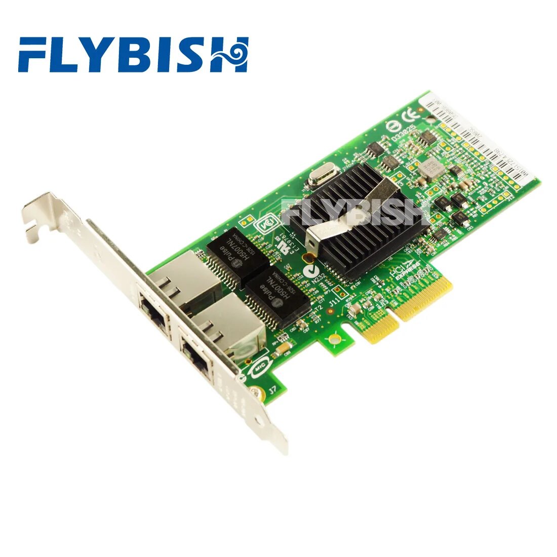 EXPI9402PT PCI-Ex4 Гигабитный двойной порт Адаптер сетевой карты Сетевая карта Чип Intel 82571