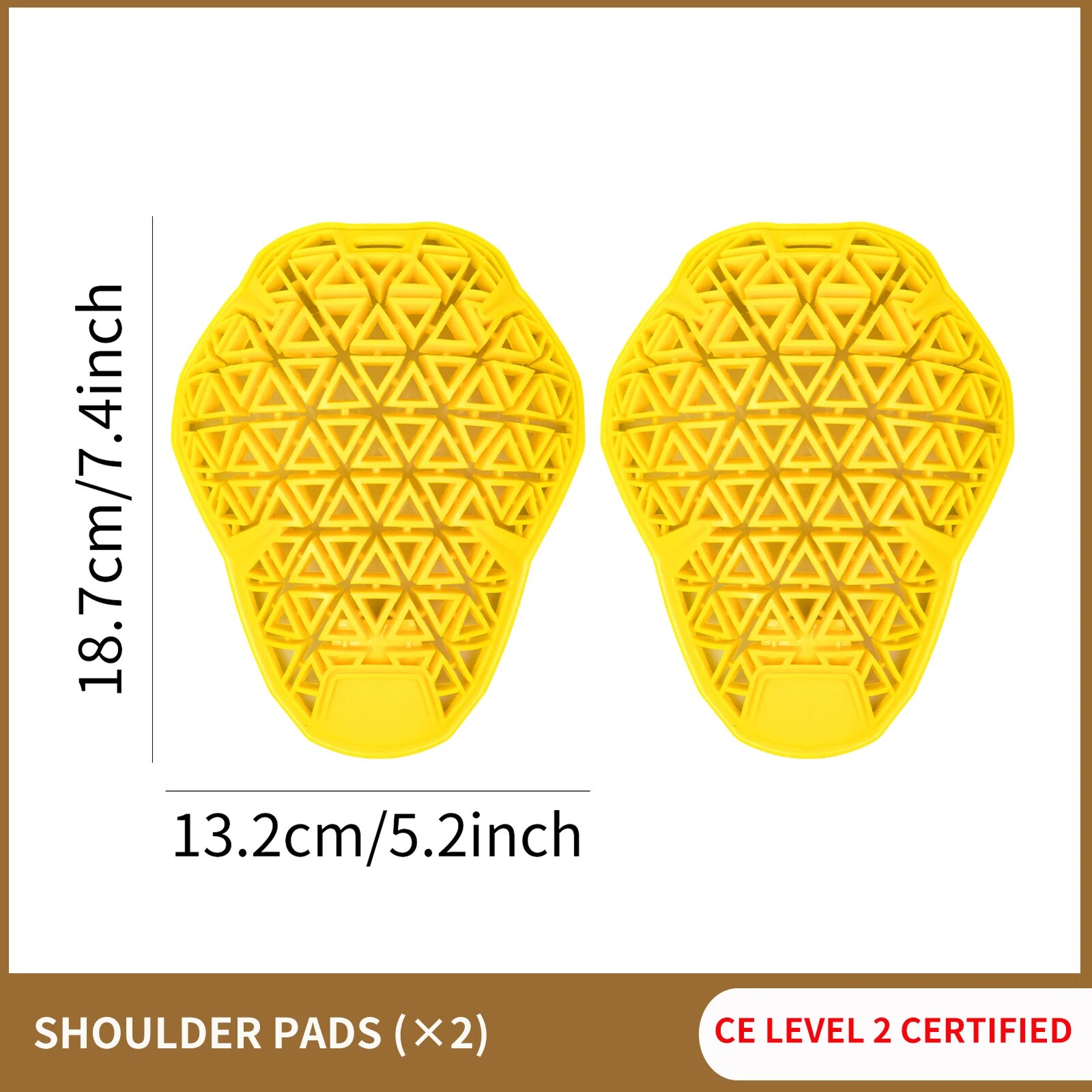 Защитная Экипировка WOSAWE CE-сертифицированного Класса II Для Мотоциклов: Защита Shoulder pads