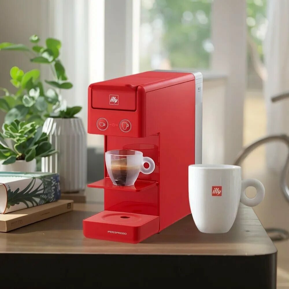 Illy Капсульная кофемашина Y3.3 RED, красный
