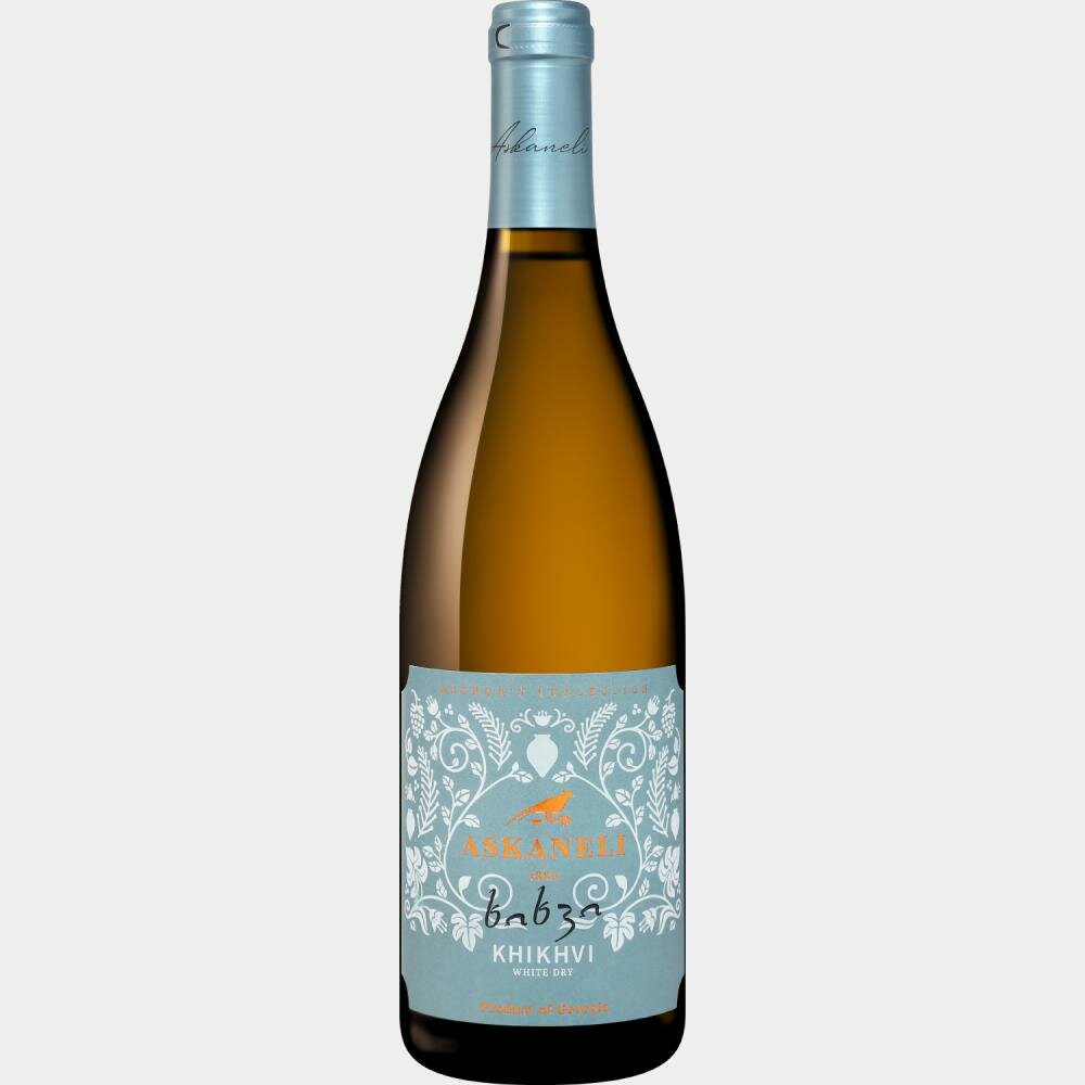 Вино белое сухое Хихви Асканели 0.75 л. Грузия
