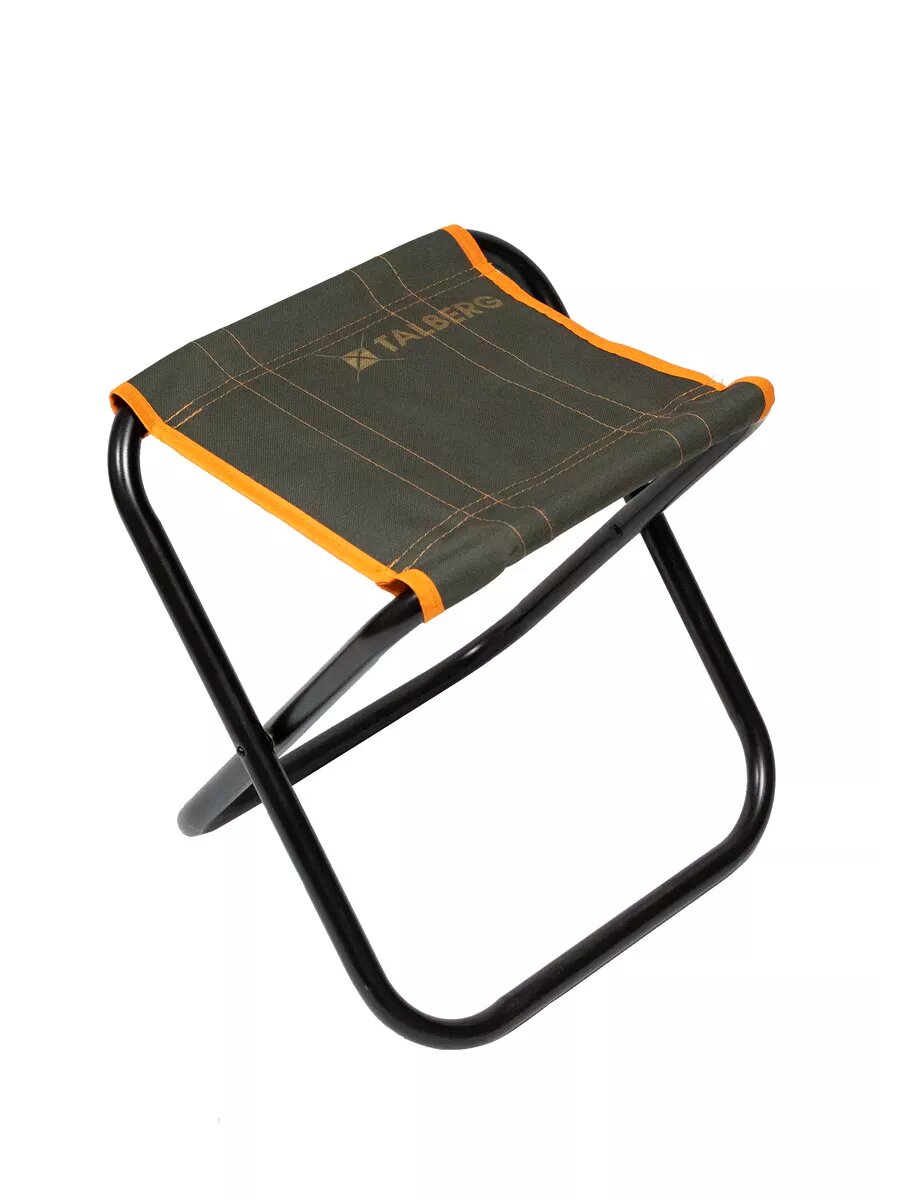 Табурет Talberg Steel Stool M, складной, нагрузка до 120кг, цвет зеленый