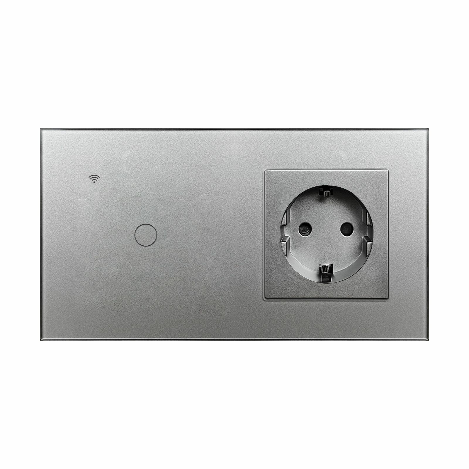 Новый OZON Russian Graffiti Smart WIFI Switch Socket Combo с голосовым управлением Alisa и функцией таймера TUYA Switch