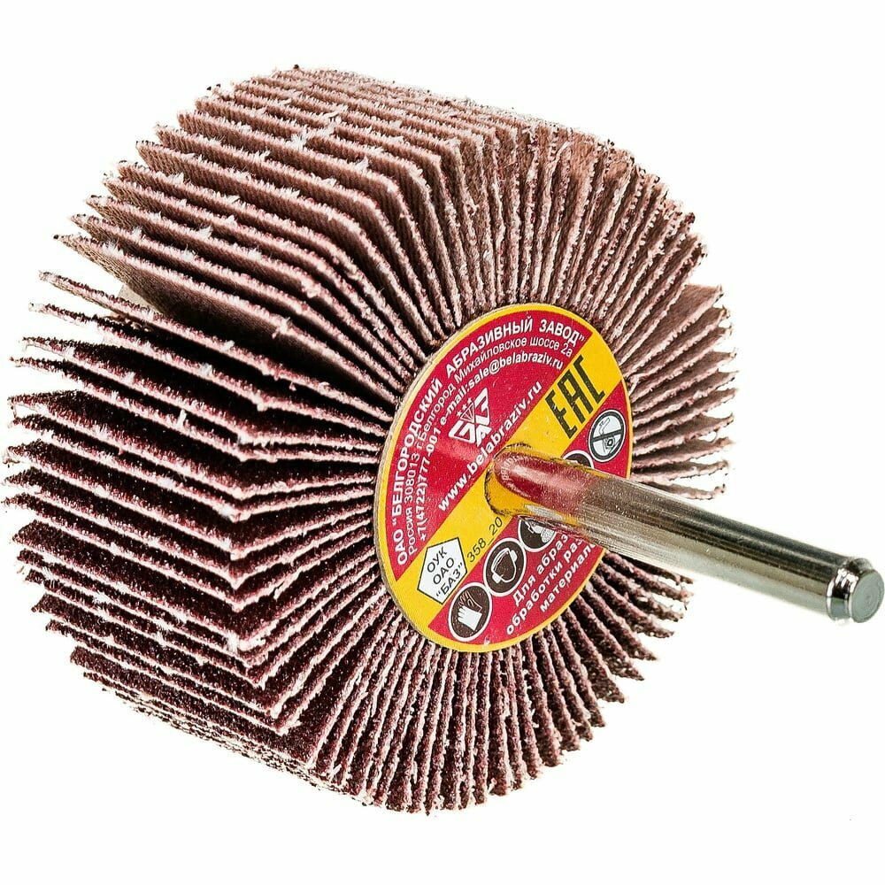 Круг лепестковый с оправкой KK19XW (60х30х6 мм; 25H; Р60) БАЗ 960000022891